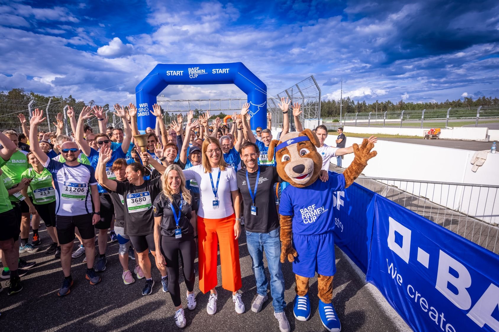 Bilder vom Laufcup beim BASF FIRMENCUP 2024